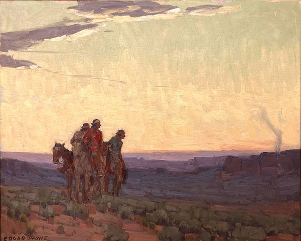 Burning the Hogan - Western Fine Art Auction Arizona | Scottsdale Art ...