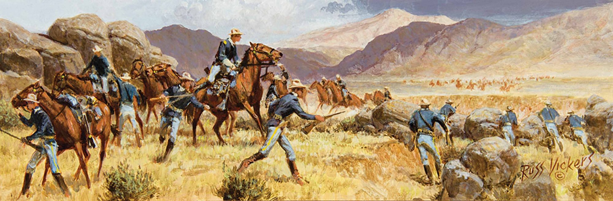 Collection of 4 paintings: The Disappearing Act, Gully Washer, A ...