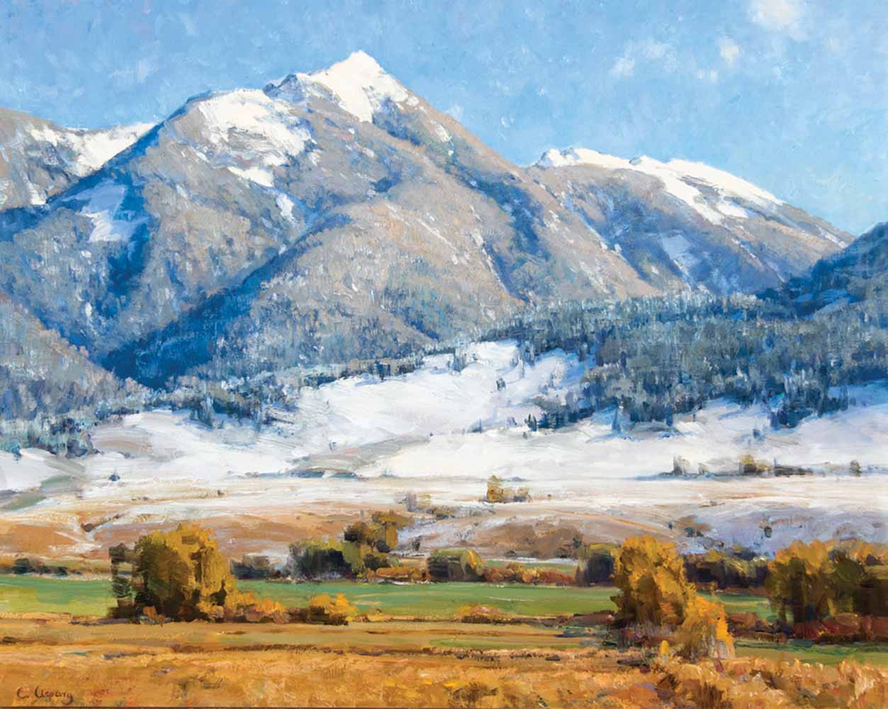 First Snow in Paradise | Scottsdale Art Auction