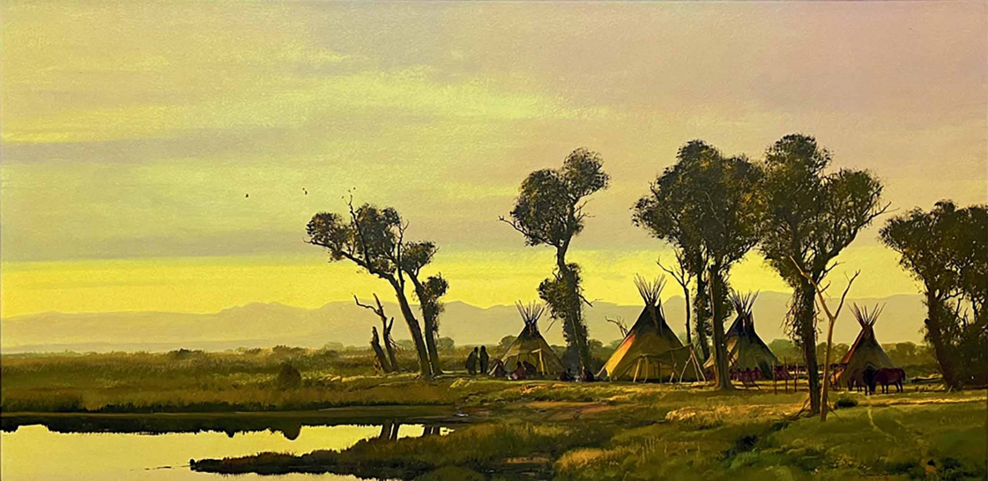 On the Banks of the Yellowstone | Scottsdale Art Auction