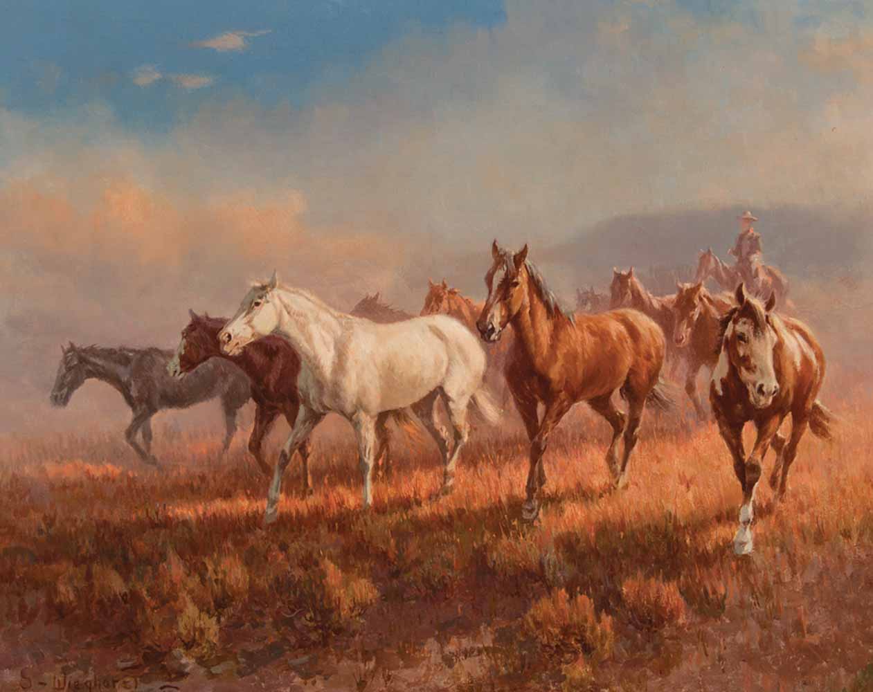 Remuda at Dawn | Scottsdale Art Auction
