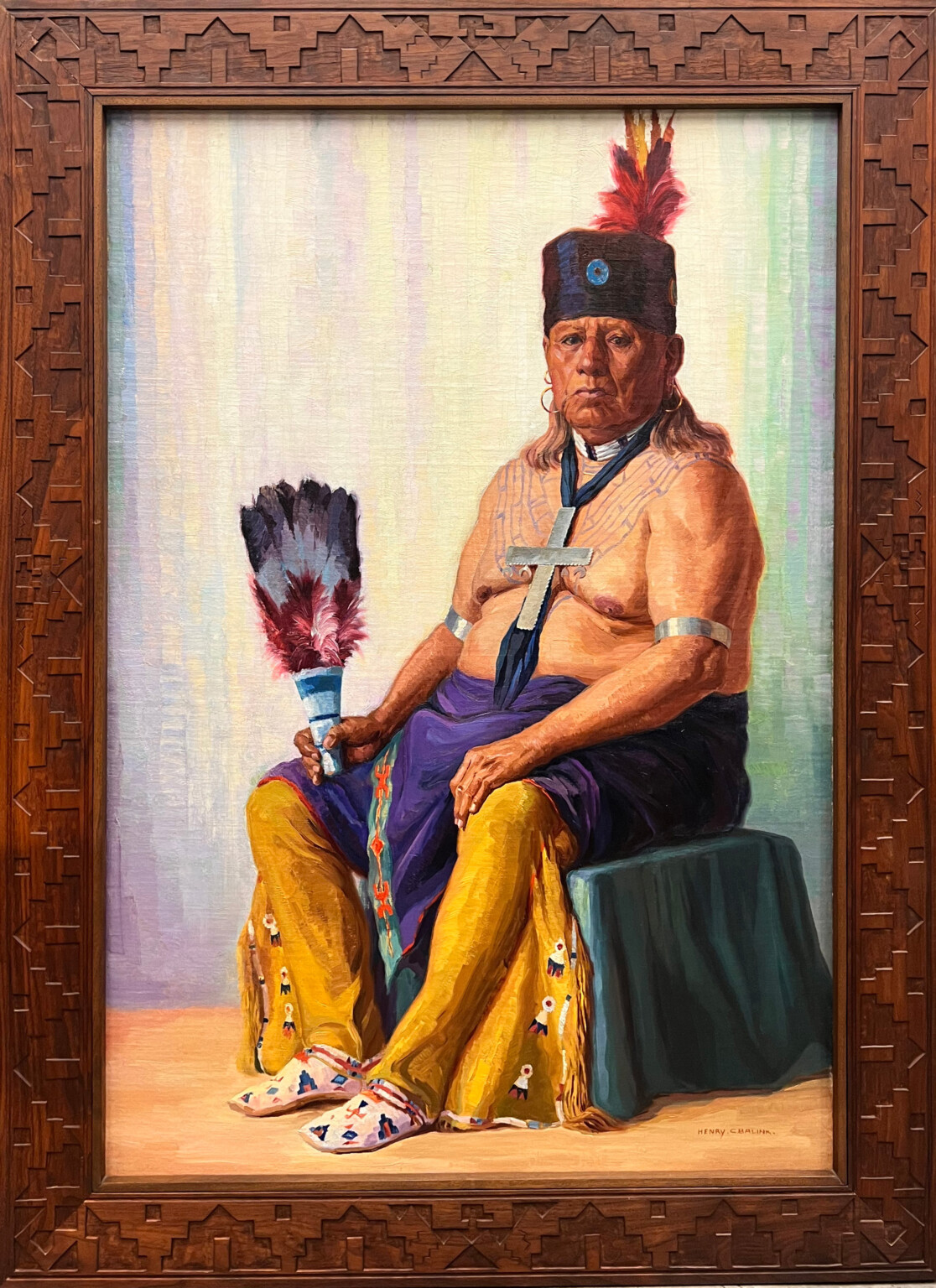Portrait of Chief Bacon Rind | Scottsdale Art Auction